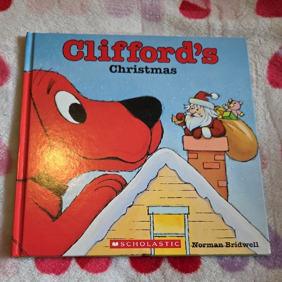 Scholastic | Toys | Scholastic Cliffords Christmas Book Red And Blue ...